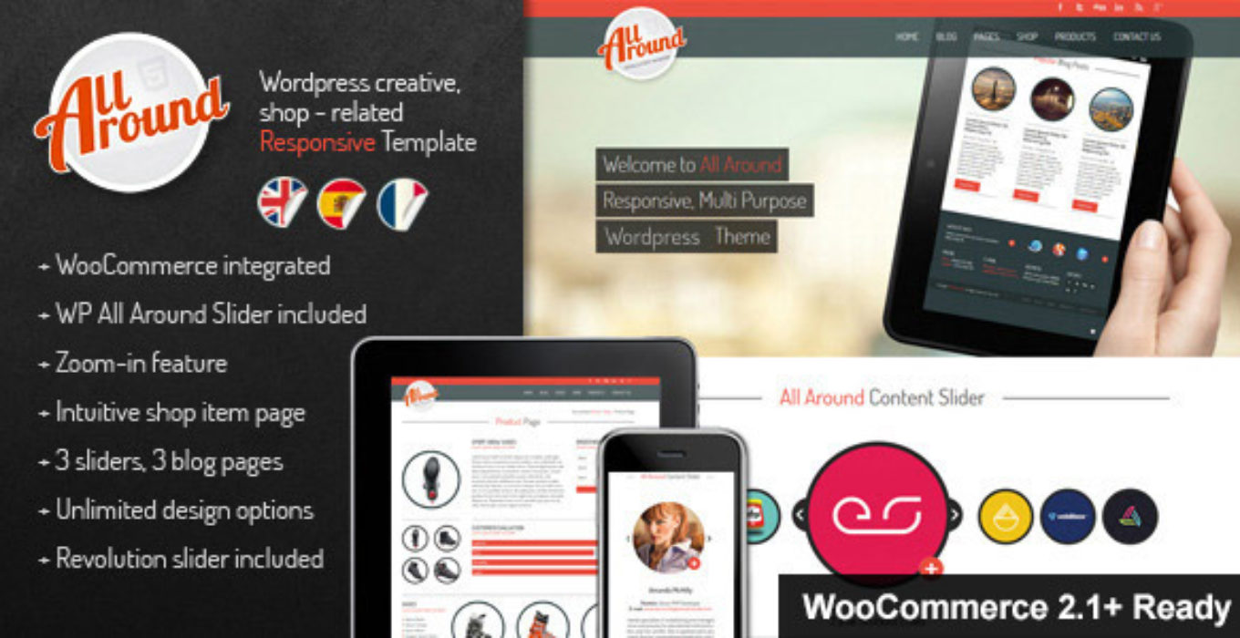 All Around – Universal WordPress Shop Template - wpnull24