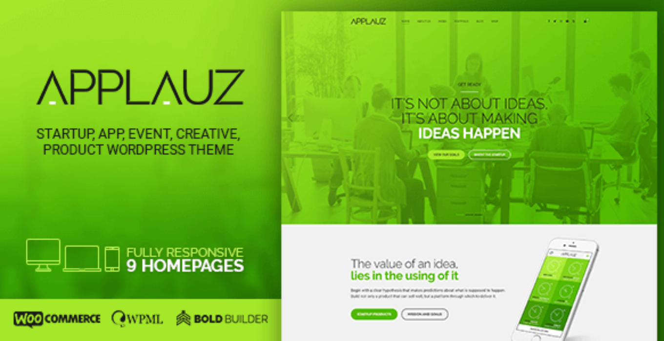 Applauz – Software, Technology, Startup & Digital Business - wpnull24