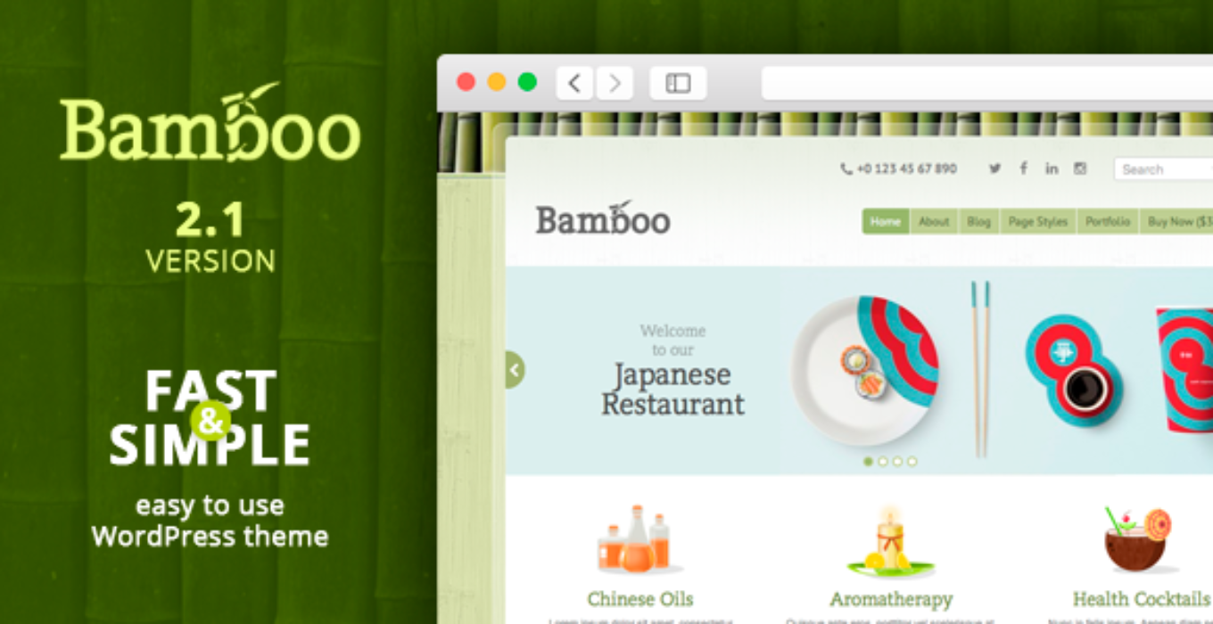Bamboo — WordPress Theme - wpnull24