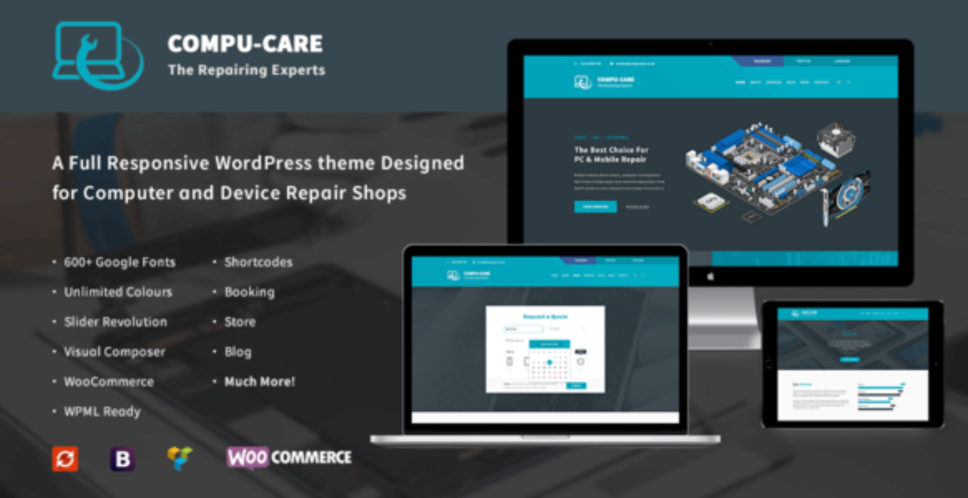 Compu-Care Computer & Mobile Repair Shop | WordPress Theme - wpnull24