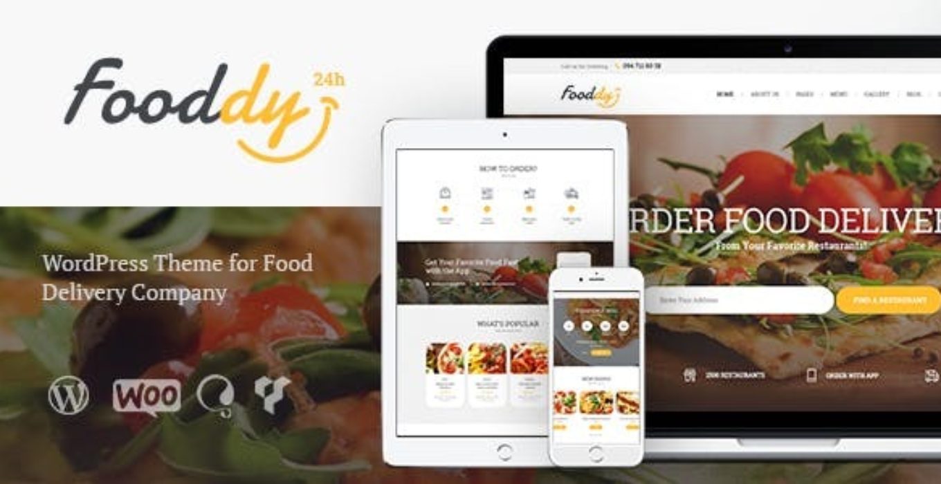 Fooddy 24/7 – Food Ordering & Delivery WordPress Theme - wpnull24