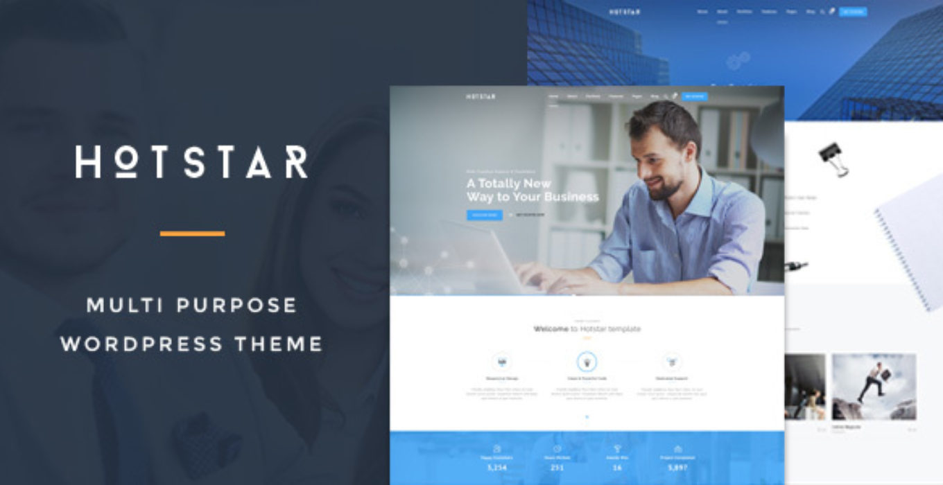 HotStar – Multi-Purpose Business Theme - wpnull24
