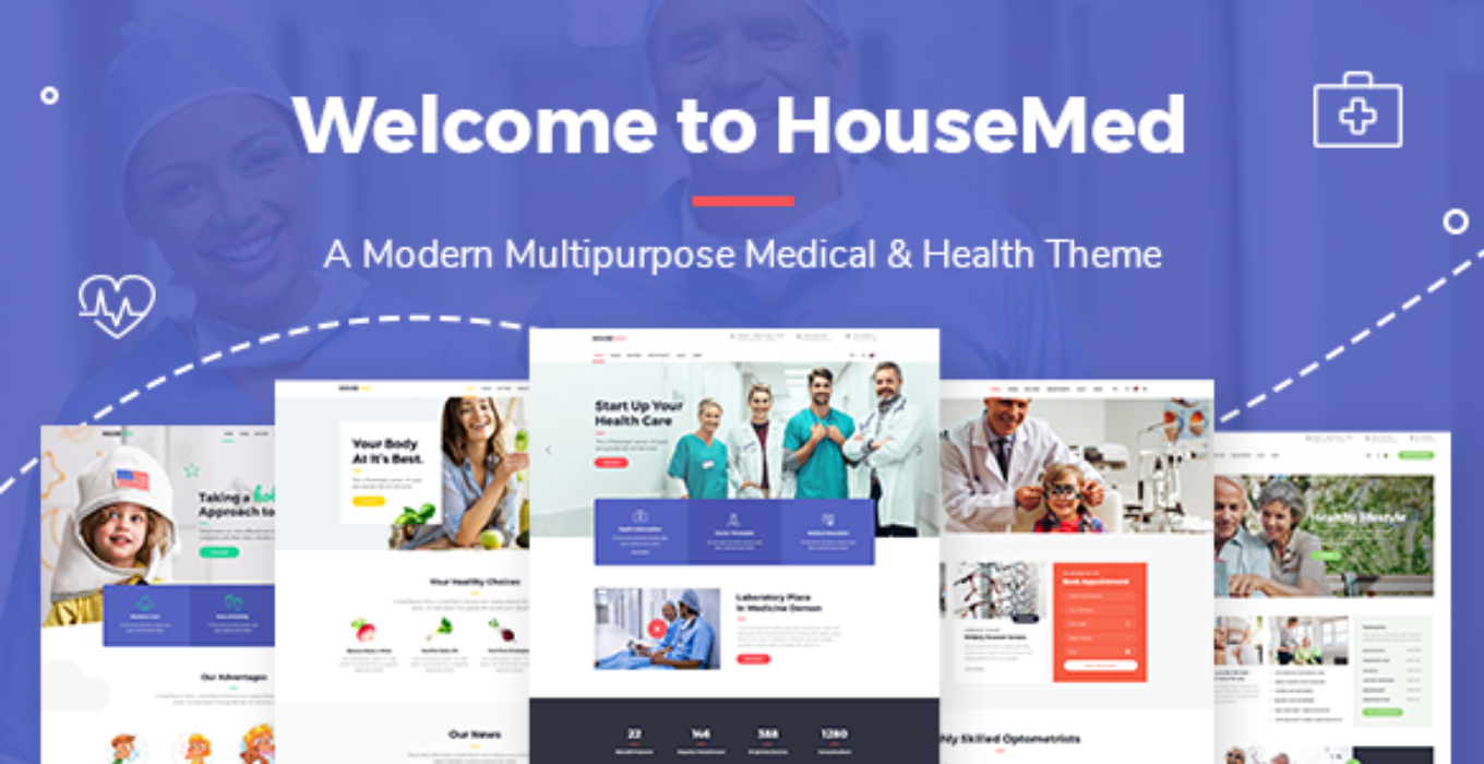 HouseMed – Multipurpose Medical and Health Theme - wpnull24