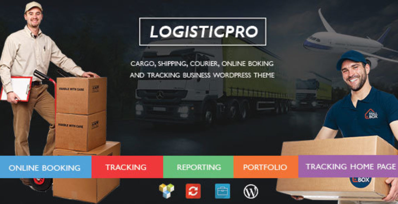 Logistic Pro Transport Cargo Online Tracking Booking