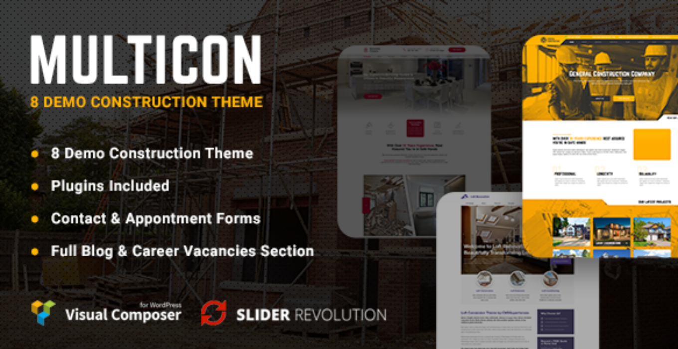 Multicon – Multi-Purpose Construction Industry Theme - wpnull24