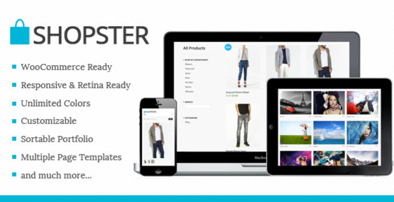 Shopster – Retina Responsive WooCommerce Theme - wpnull24