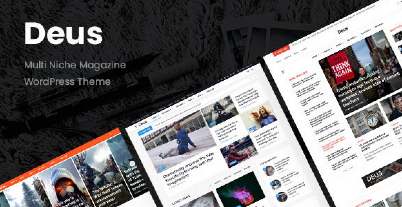 Deus | Multi-Niche Newspaper WordPress Magazine - wpnull24