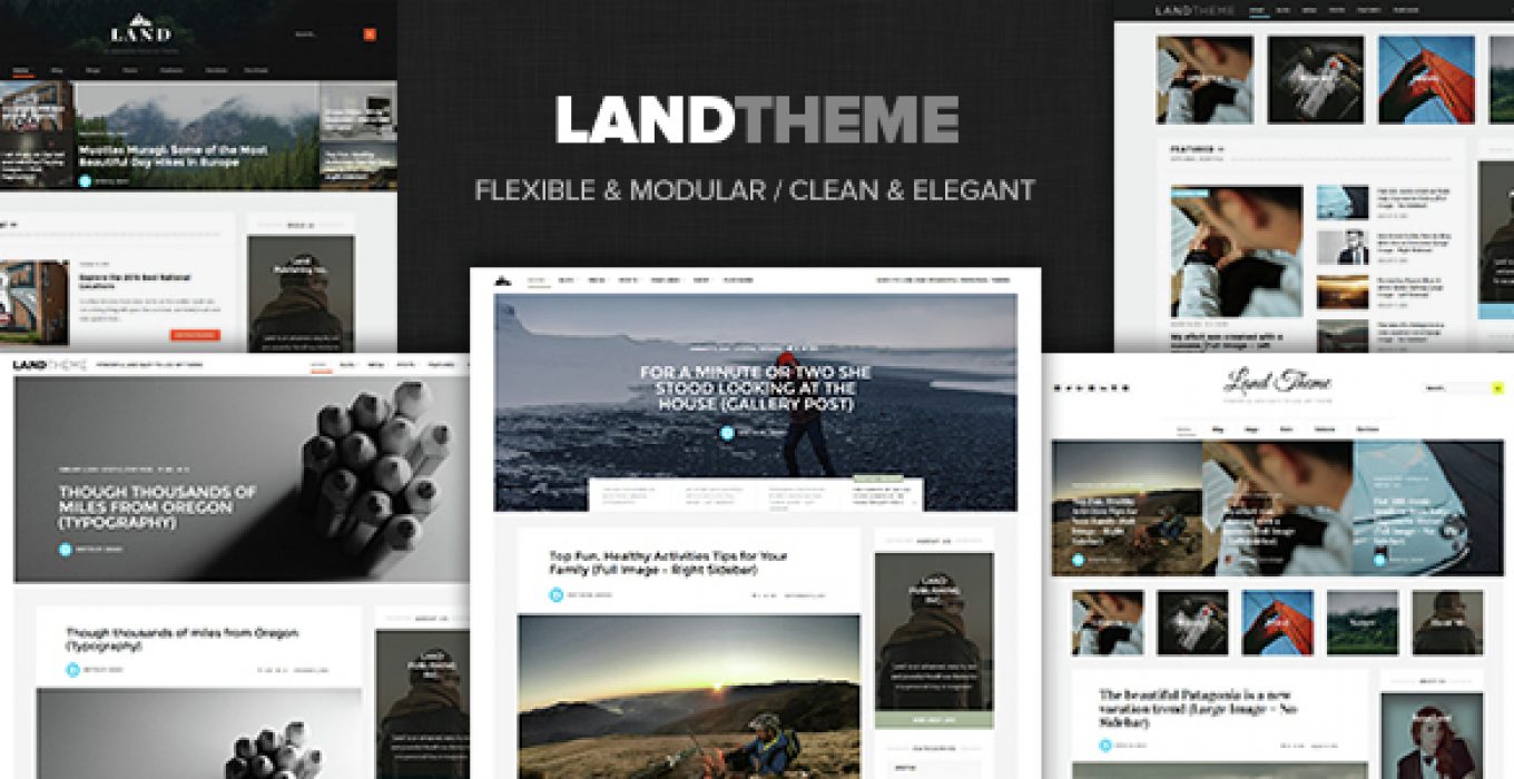 Land – Multi Topic Personal WP theme - wpnull24