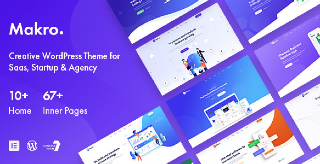 Makro – Creative WordPress Theme For Saas & Startup - wpnull24