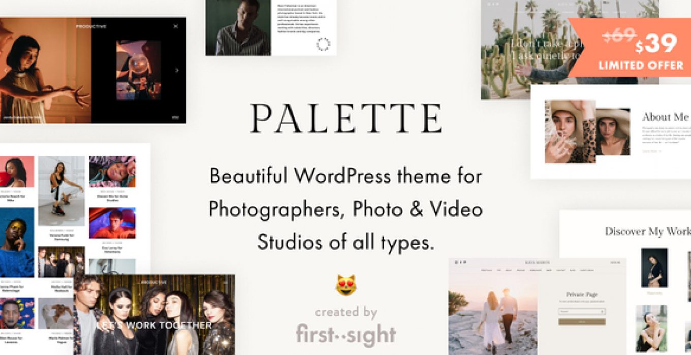 Palette: Photography Portfolio Theme - wpnull24