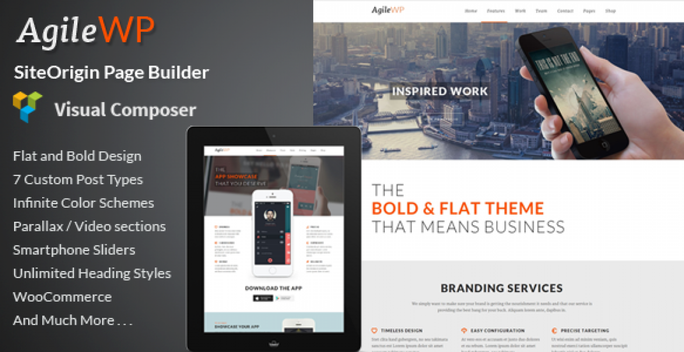 Agile – Multi-Purpose App Showcase WordPress Theme - wpnull24