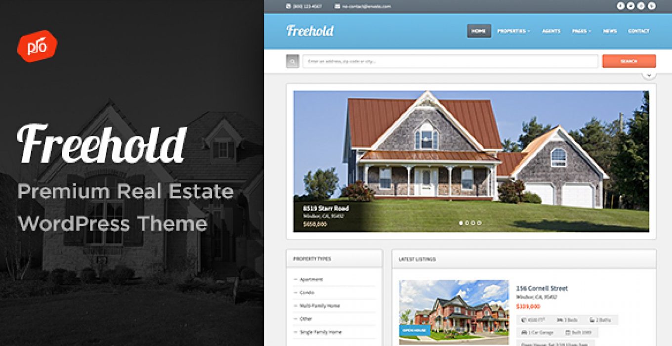 Freehold – Responsive Real Estate Theme - wpnull24