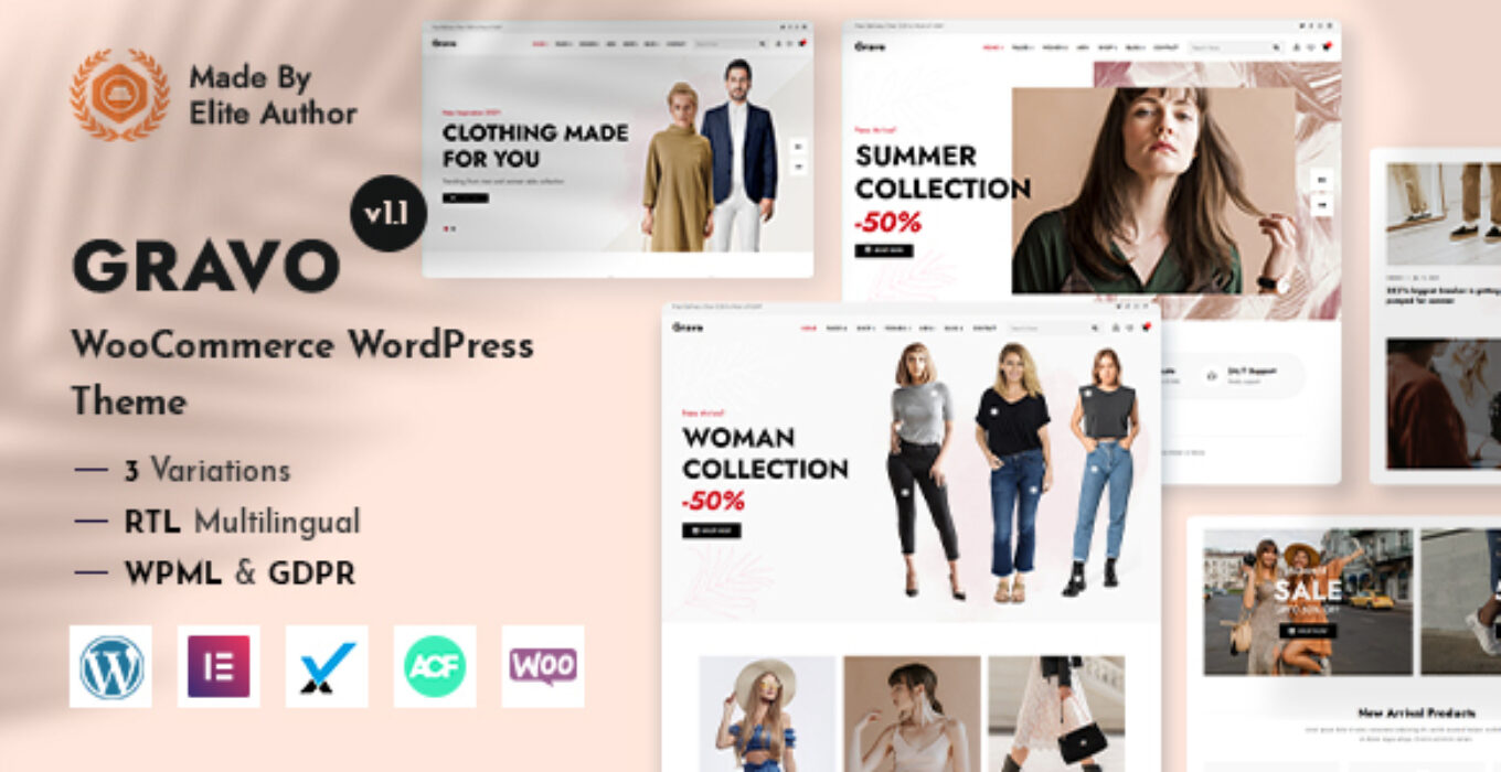 Gravo – WooCommerce WordPress Theme - wpnull24