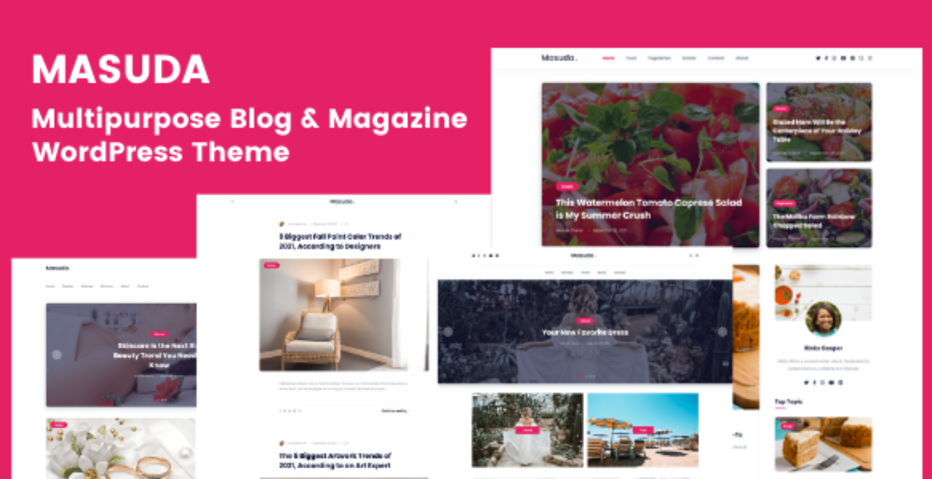 Masuda – Multipurpose Blog & Magazine WordPress Theme - wpnull24