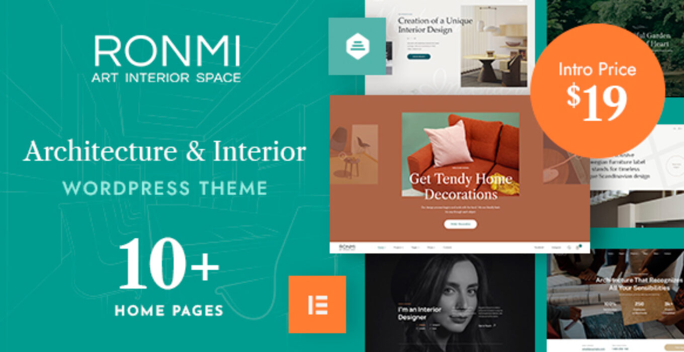 Ronmi – Architecture and Interior Design WordPress Theme - wpnull24