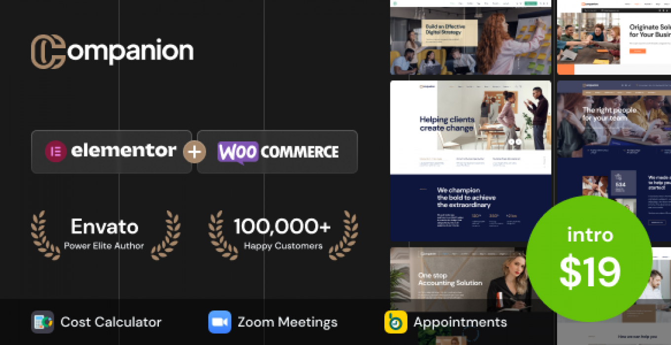 Companion – Corporate Business WordPress Theme - wpnull24