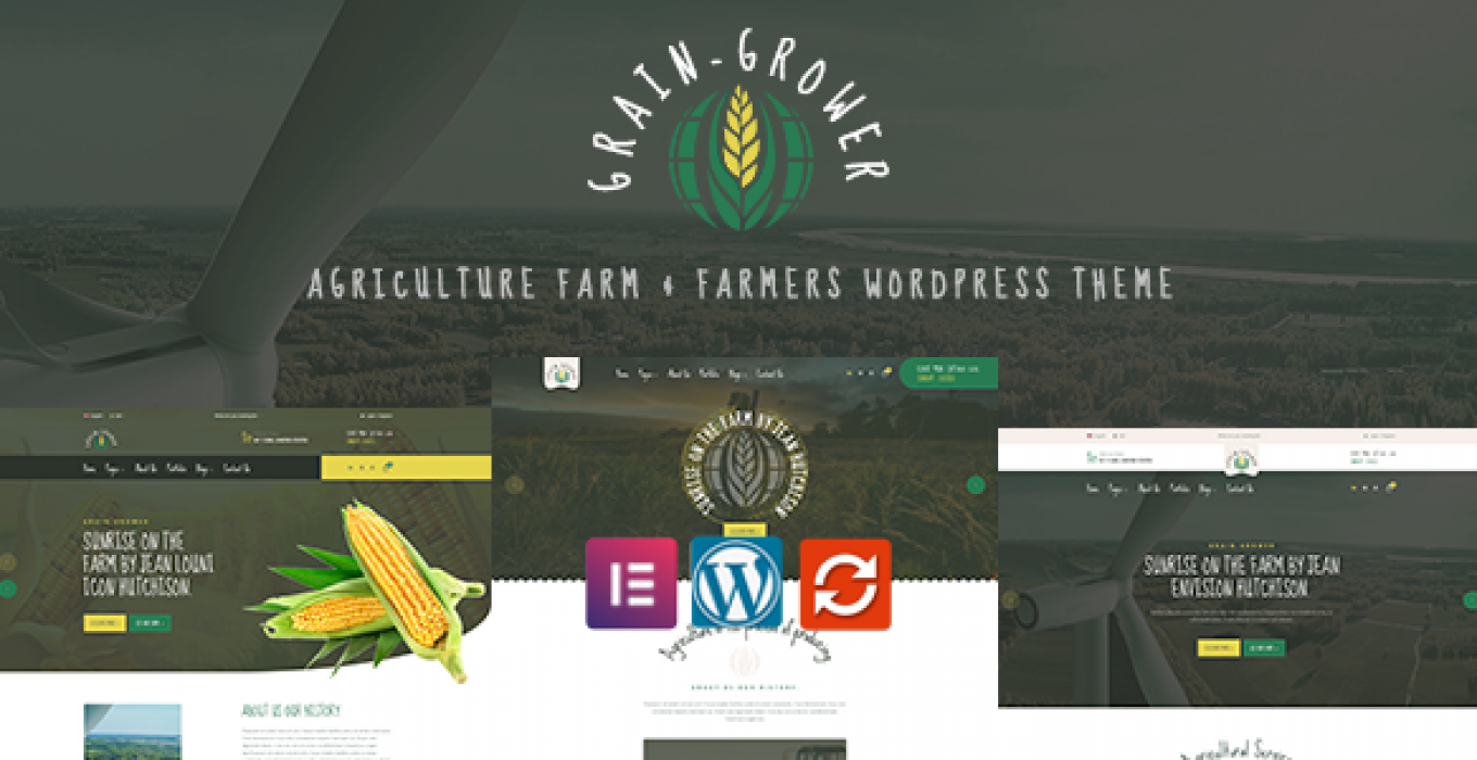 Graingrower – Agriculture Farming WordPress Theme - wpnull24