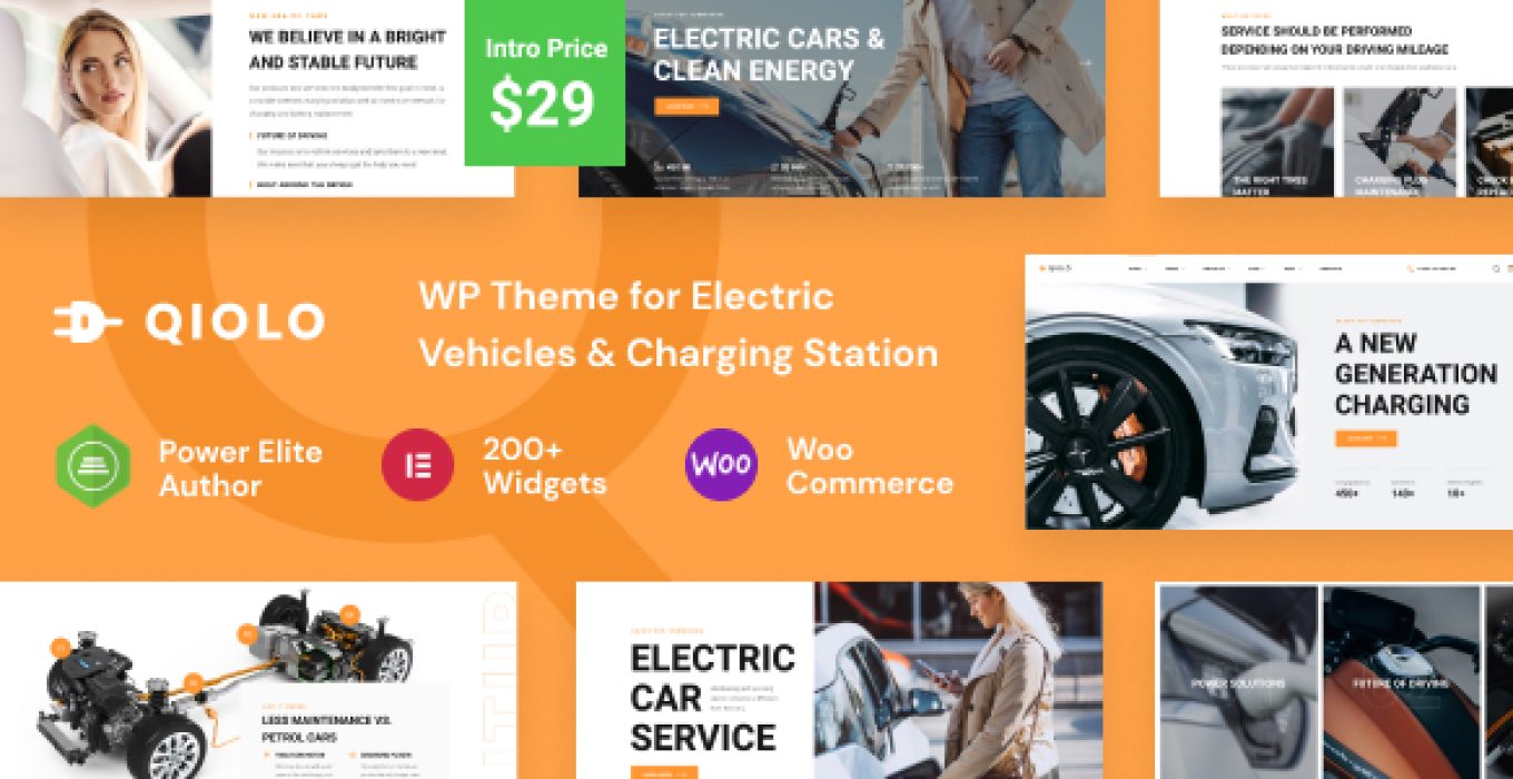Qiolo – Vehicle & EV Charging WordPress Theme - wpnull24