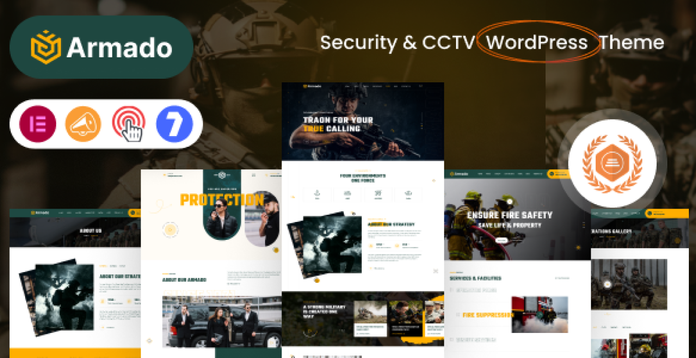Armado – Security and CCTV WordPress Theme + RTL - wpnull24