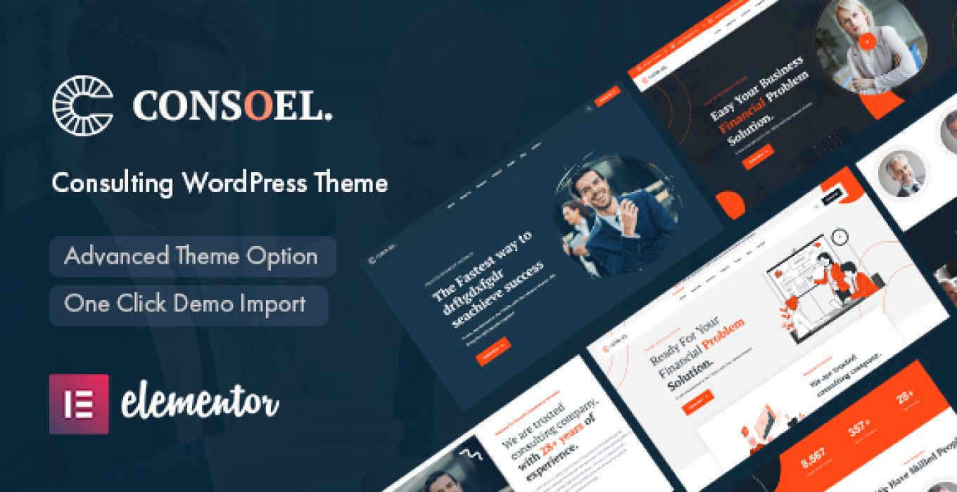 Consoel – Consulting Business WordPress Theme - wpnull24