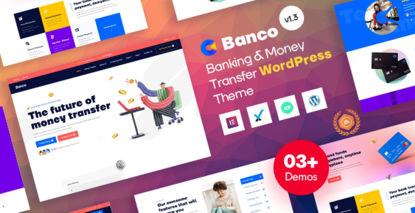 Banco – Money Transfer & Banking WordPress Theme - wpnull24
