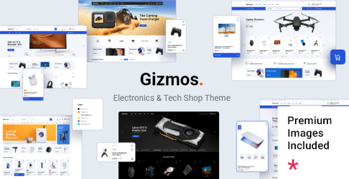 Gizmos – Electronics & Tech Shop Theme - wpnull24