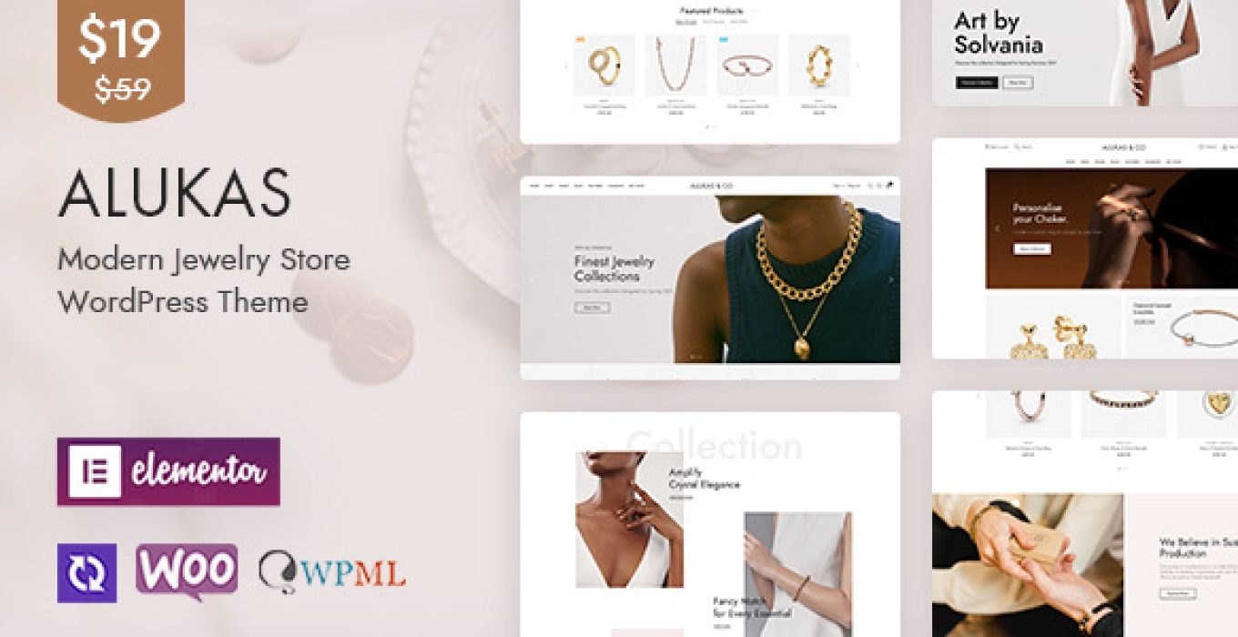 Alukas – Modern Jewelry Store WordPress Theme - wpnull24
