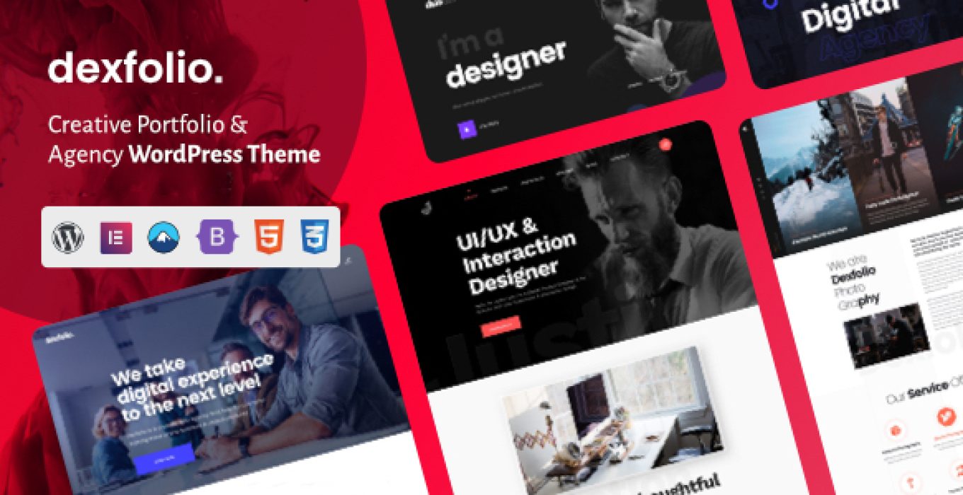 Dexfolio – Creative Portfolio & Agency WordPress Theme - wpnull24