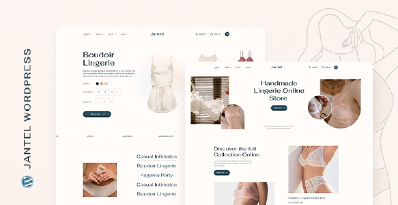 Jantel – Lingerie & Fashion Store Theme - wpnull24