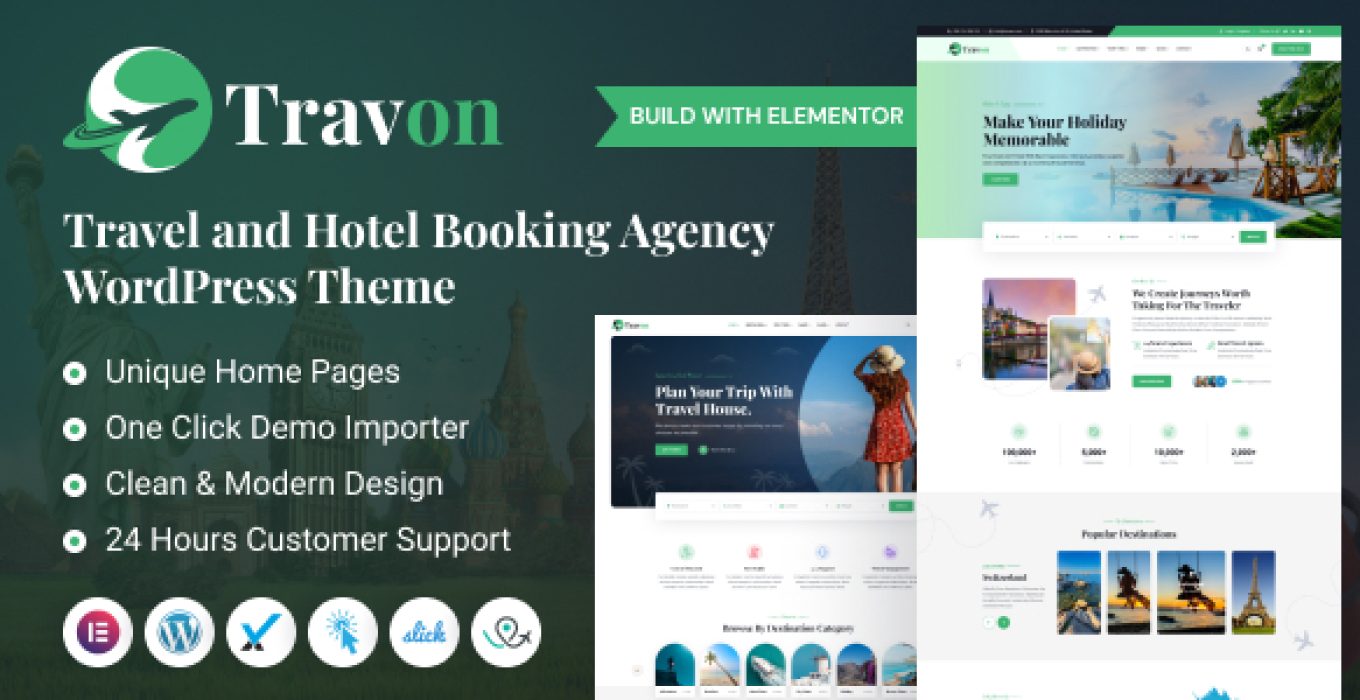 Travon – Tour and Hotel Booking WordPress Theme - wpnull24