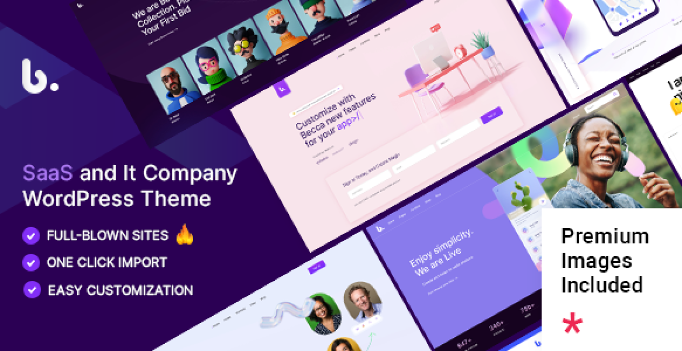 Becca – SaaS and Software Company Theme - wpnull24