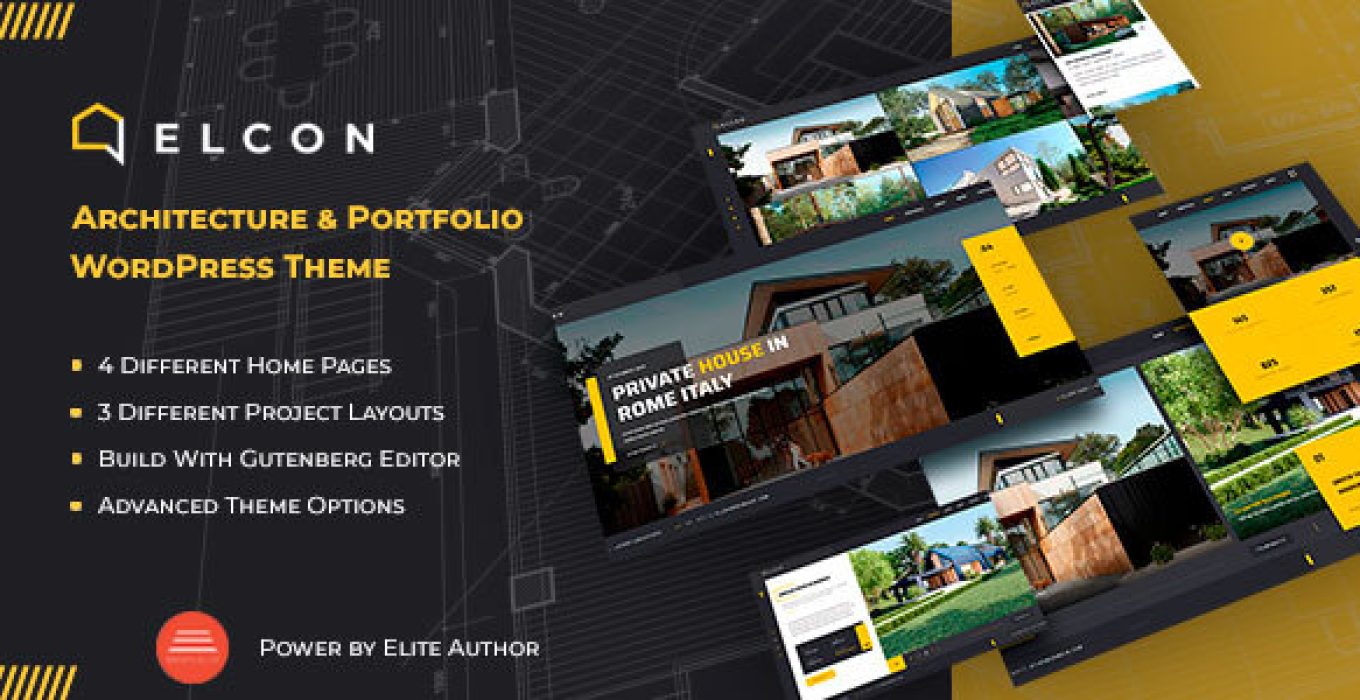 Elcon – Architecture & Portfolio WordPress Theme - wpnull24