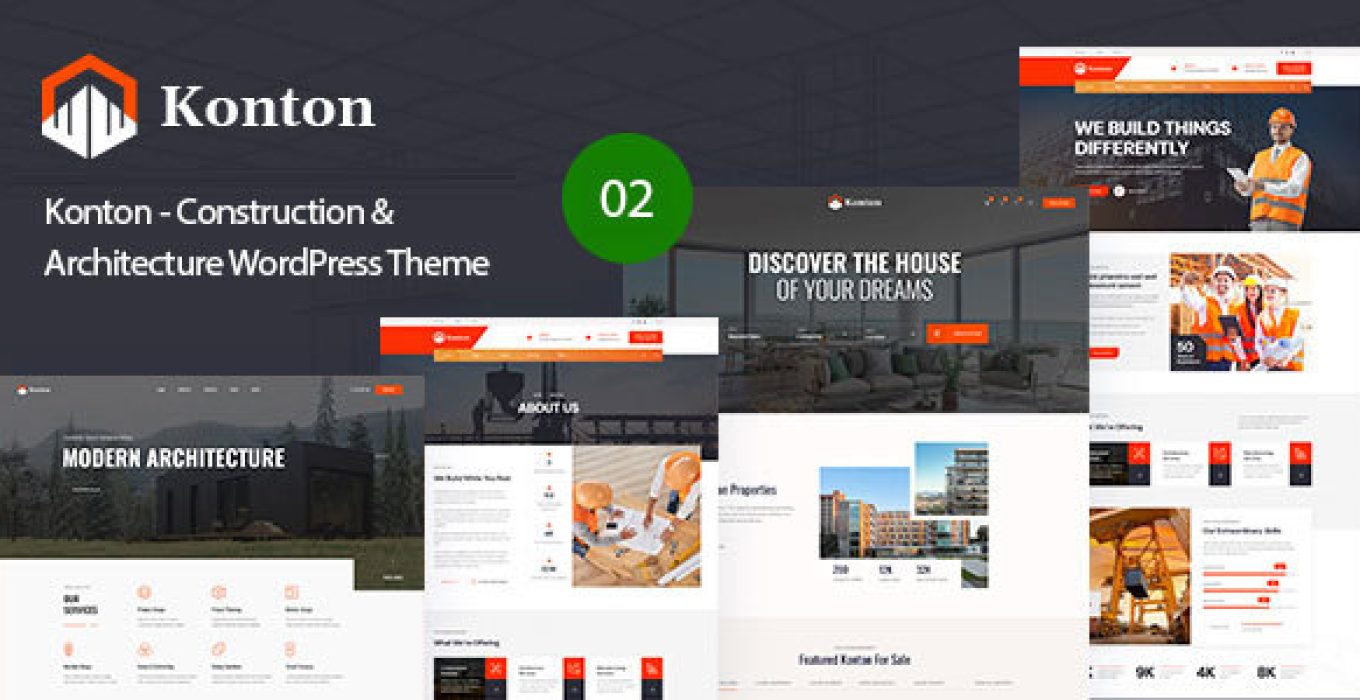 Konton – Construction & Architecture WordPress Theme - wpnull24