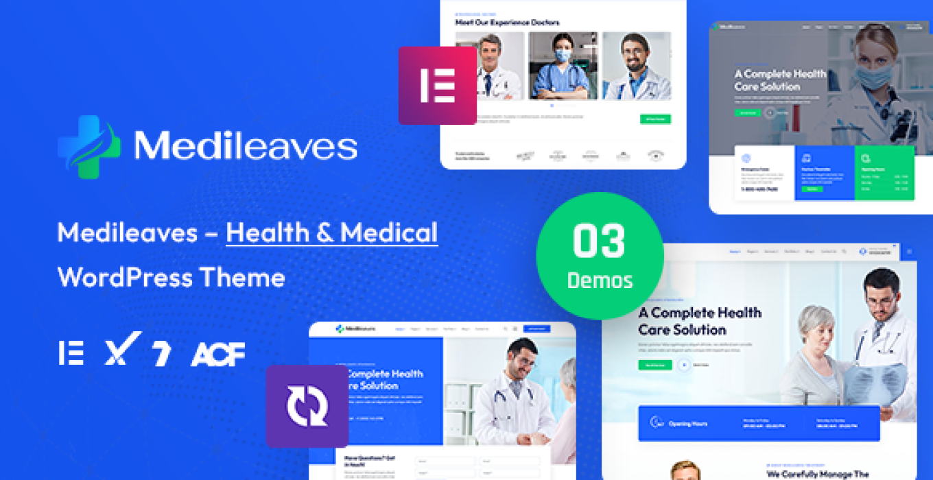 Medileaves – Health & Medical Elementor WordPress Theme - wpnull24