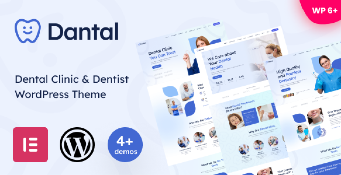 Dantal – Dental Clinic & Dentist WordPress Theme - wpnull24