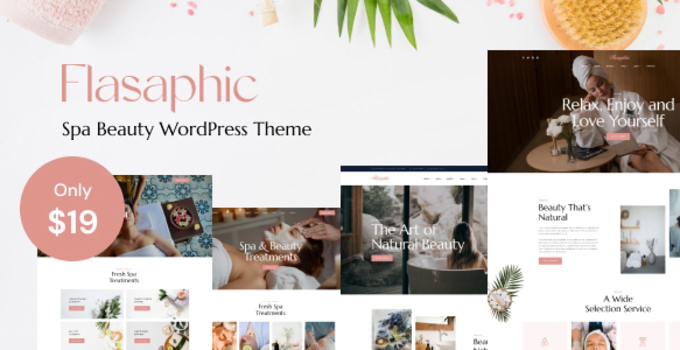 Flasaphic – Spa Beauty WordPress Theme - wpnull24