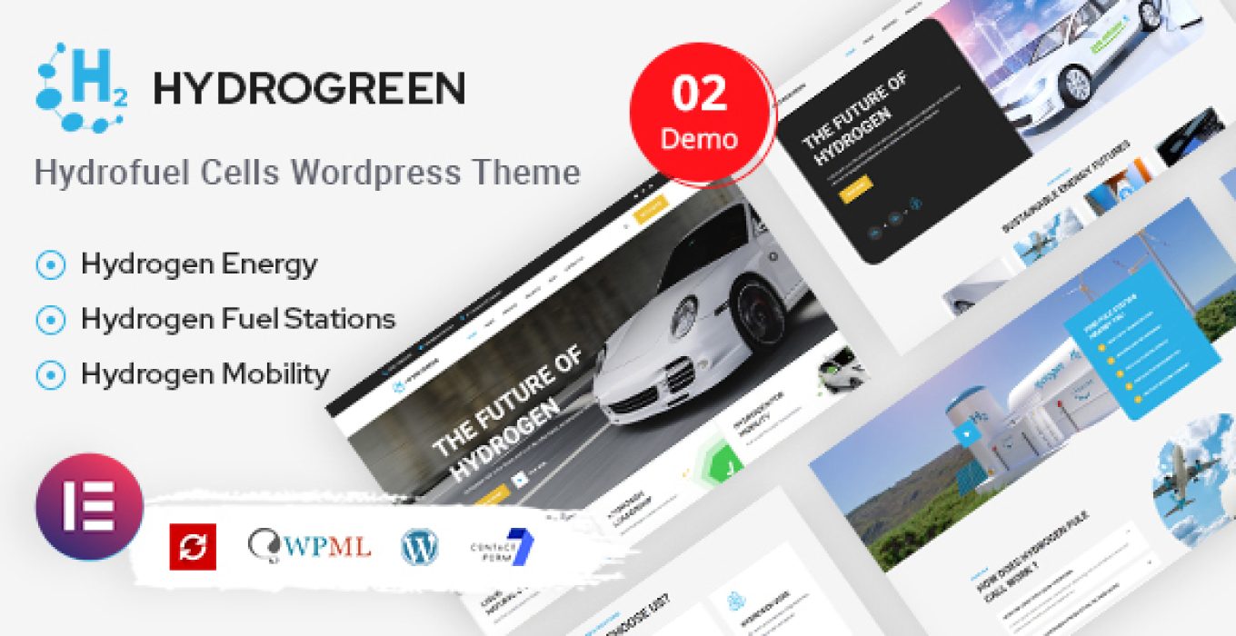 Hydrogreen – Fuel Cell Services & Charging Station WordPress Theme - wpnull24