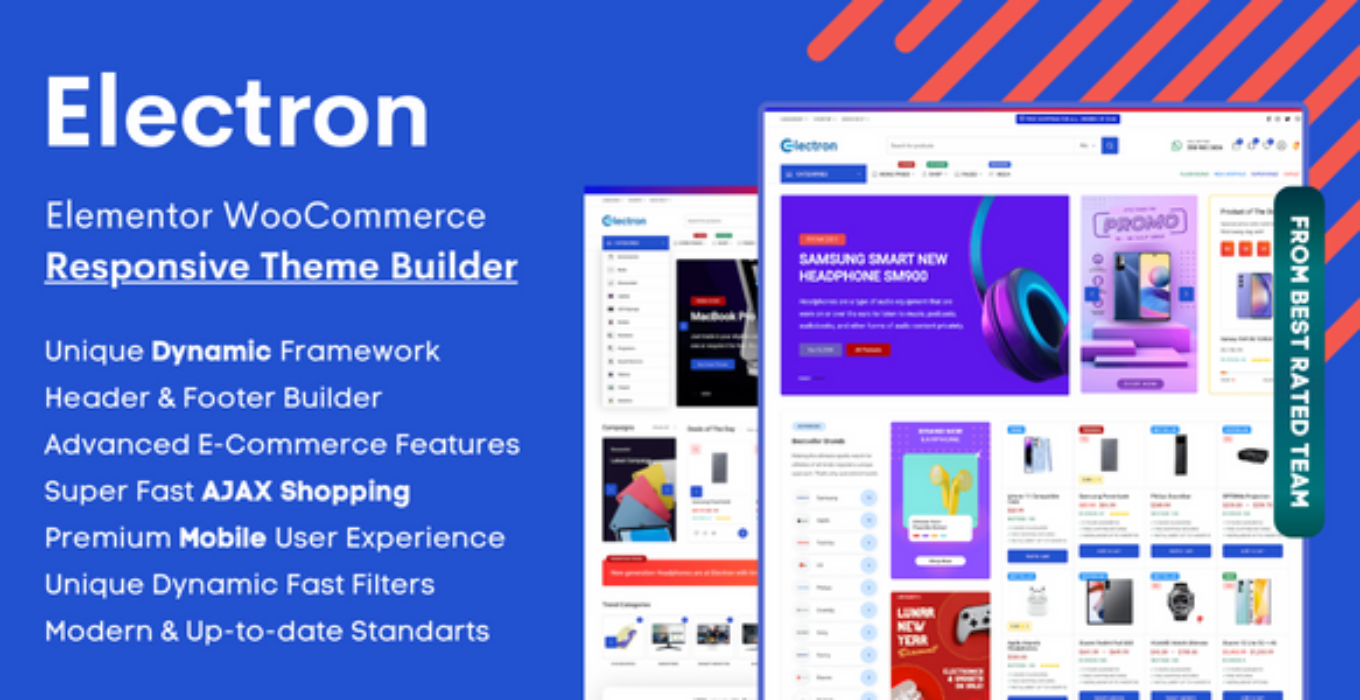 Electron – Elementor Electronics Store WooCommerce Theme - wpnull24