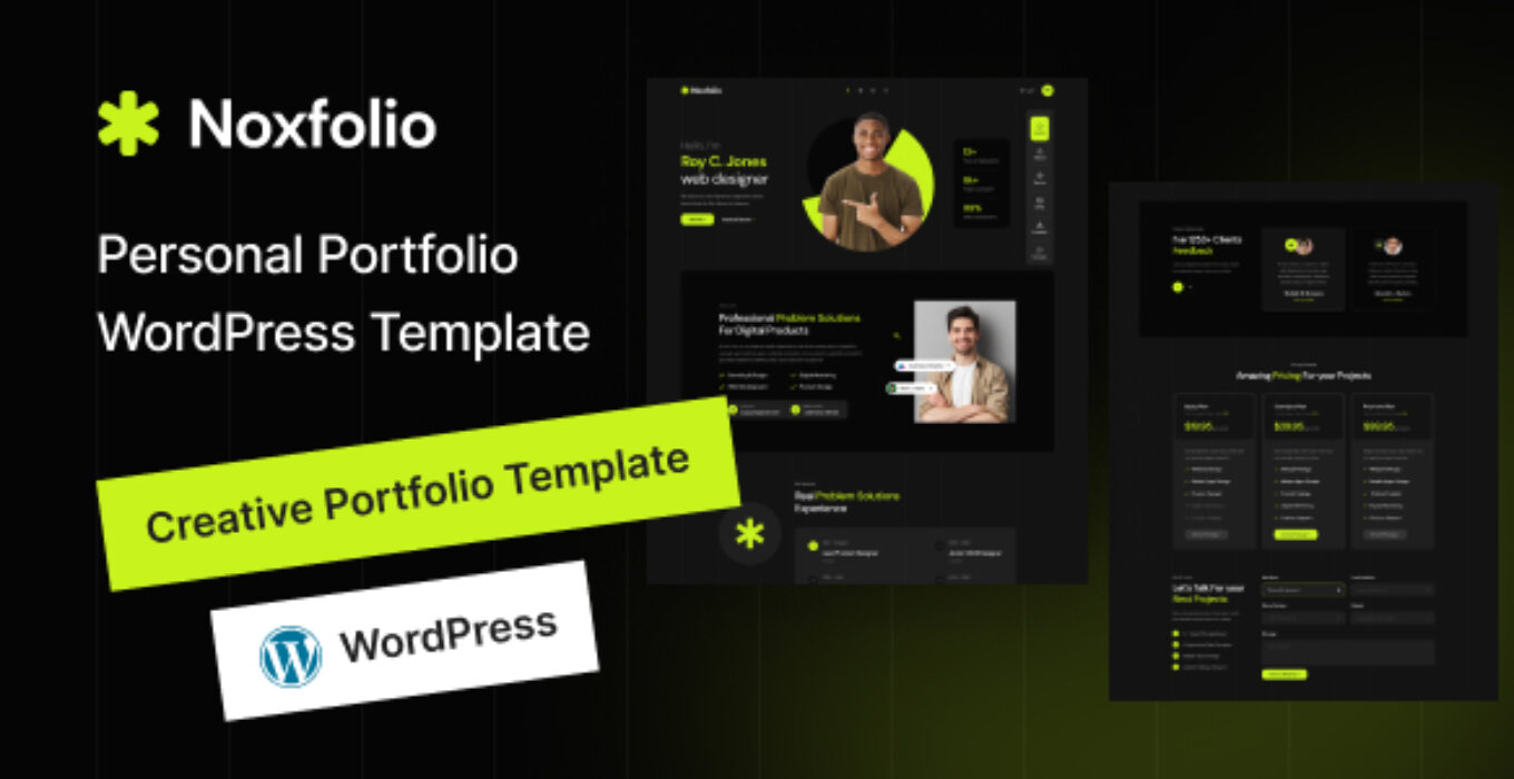 Noxfolio – Personal Portfolio Resume WordPress Theme - wpnull24