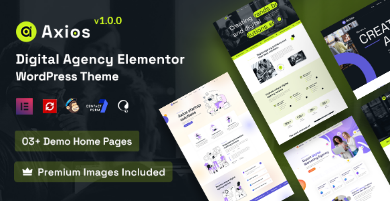 Axios – Digital Agency WordPress Theme - wpnull24