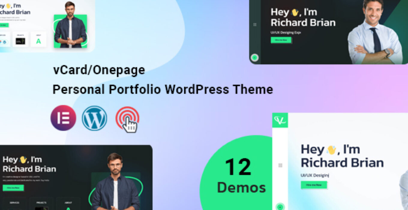 Ventix – Personal Portfolio WordPress Theme - wpnull24