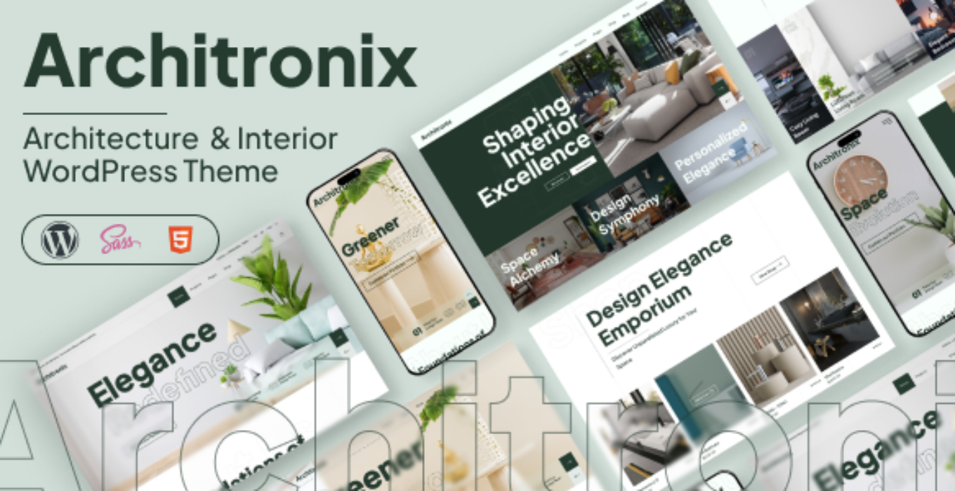 Architronix – Creative Interior Exterior Architecture Design Portfolio WordPress Theme - wpnull24