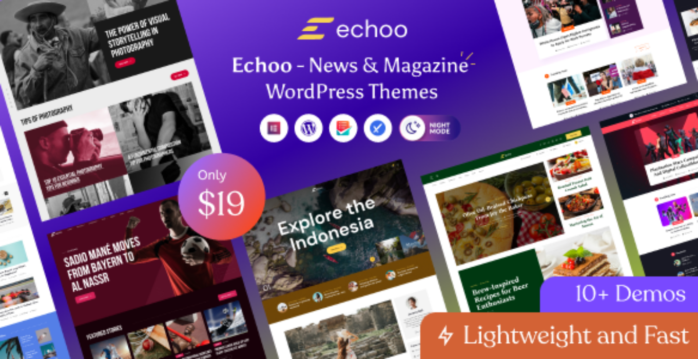 Echoo – News Magazine WordPress Theme - wpnull24