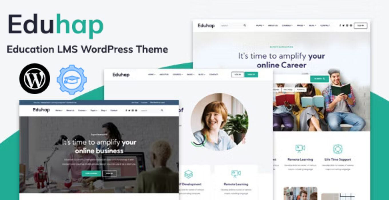 Eduhap – Education LMS WordPress Theme - wpnull24