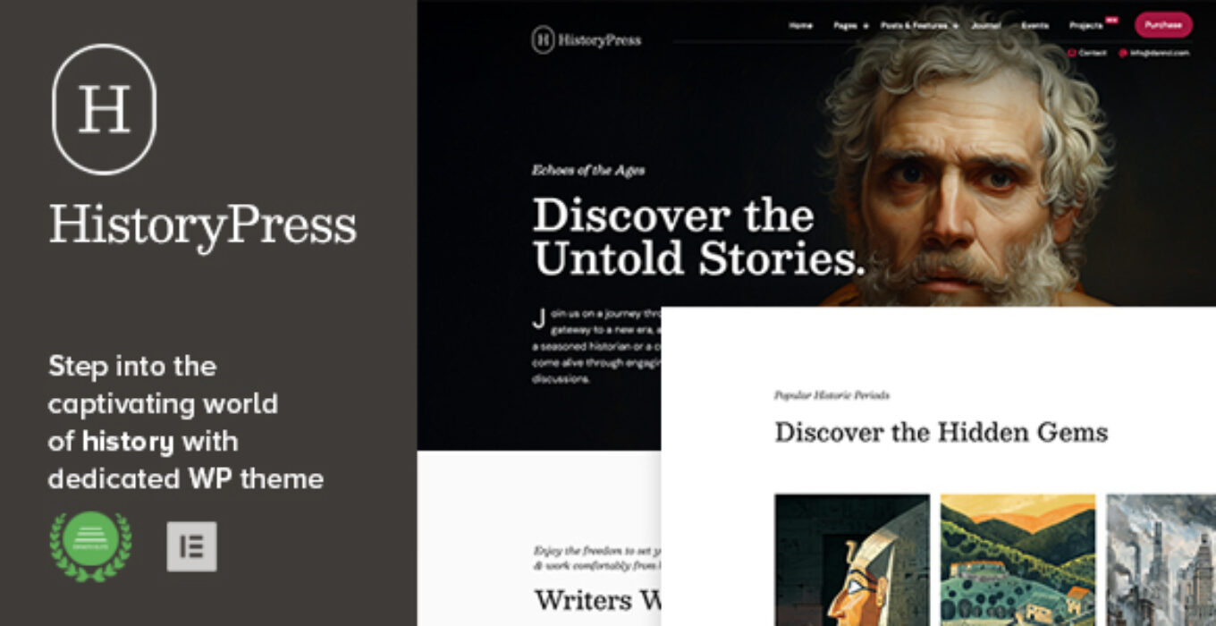 HistoryPress – WordPress Theme for History Sites & Enthusiasts - wpnull24