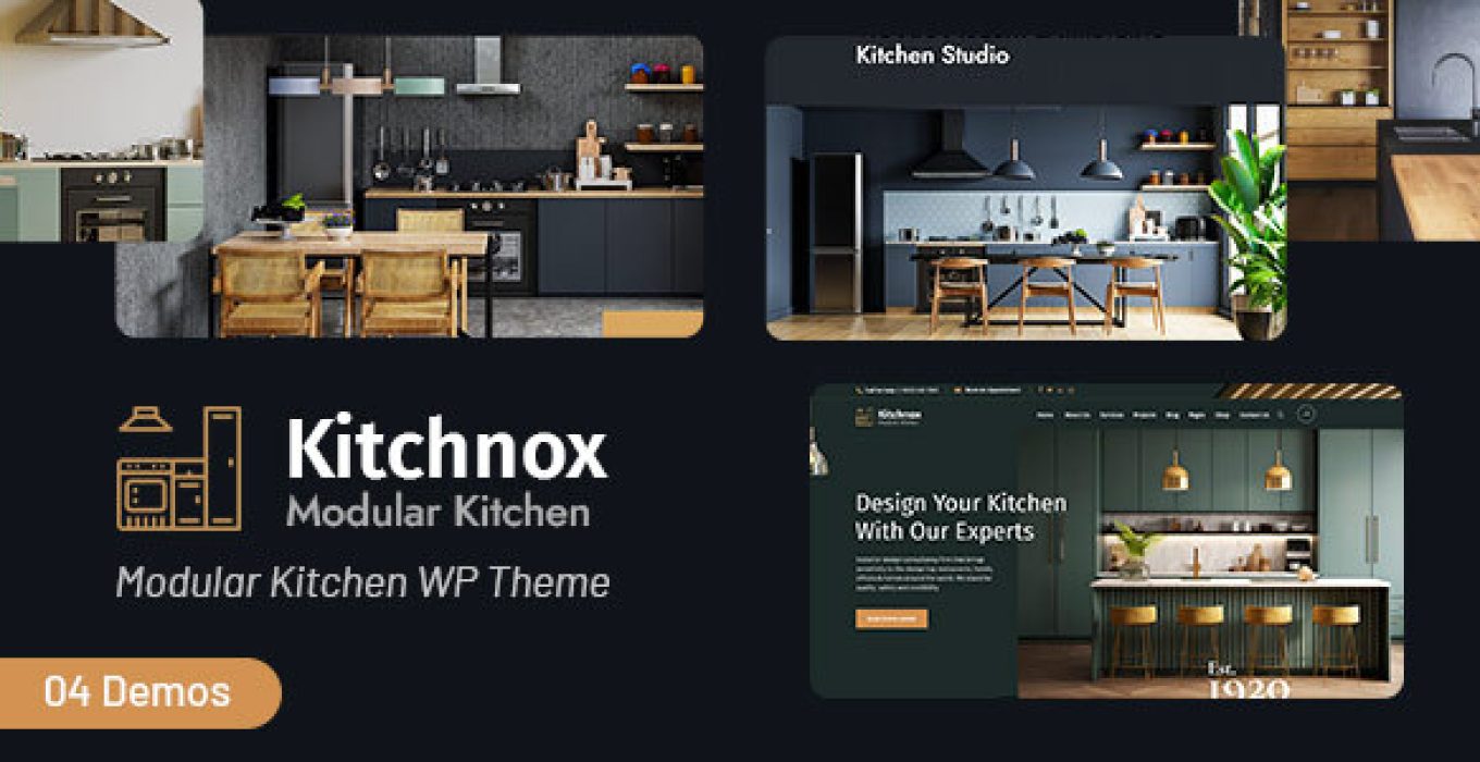 Kitchnox – Kitchen Interior Design WordPress Theme - wpnull24
