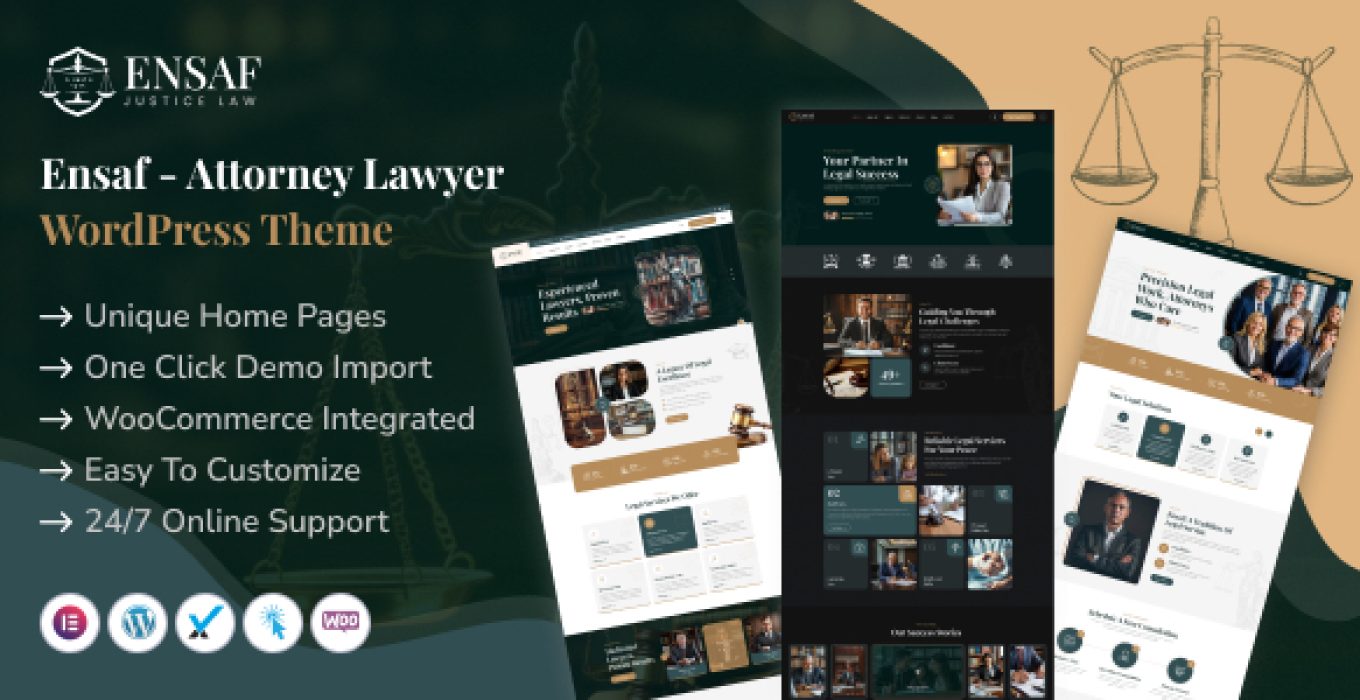 Ensaf – Attorney Lawyer WordPress Theme - wpnull24