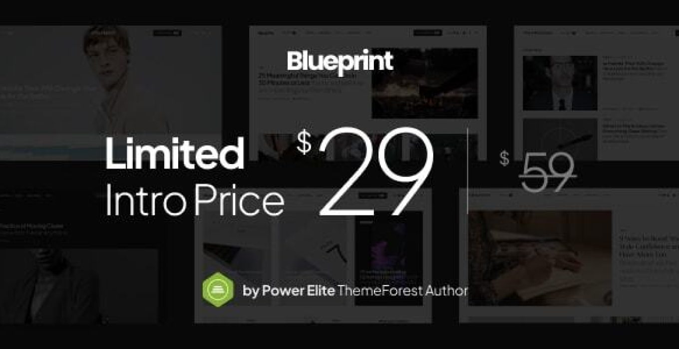 Blueprint – Next-Generation Blog & Magazine Theme - wpnull24