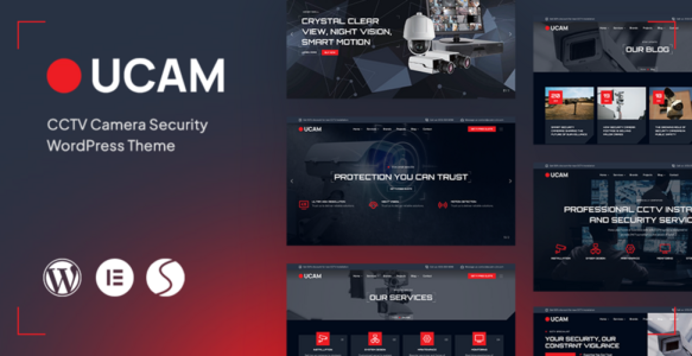Ucam – CCTV Security Camera WordPress Theme - wpnull24